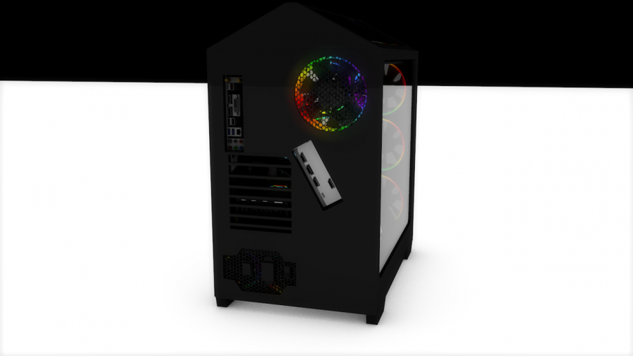 Big Gamer Rgb PC Modelo 3D gratis - .c4d - Free3D