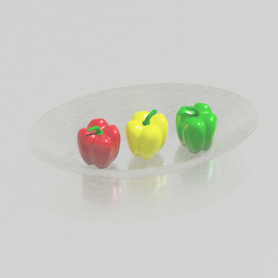 Peppers Free 3D Model - .blend - Free3D