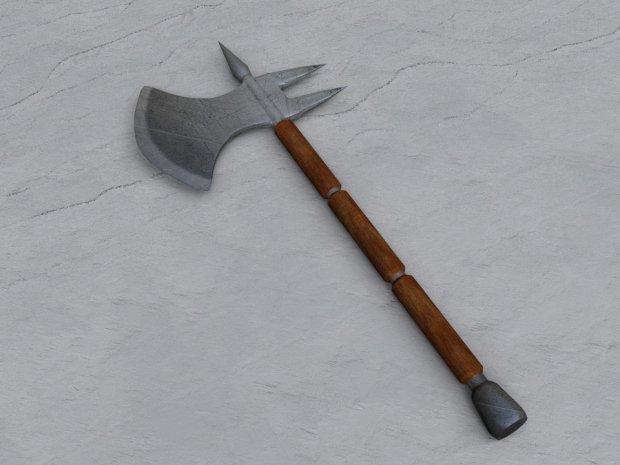 Ax Free 3D Model - .obj - Free3D