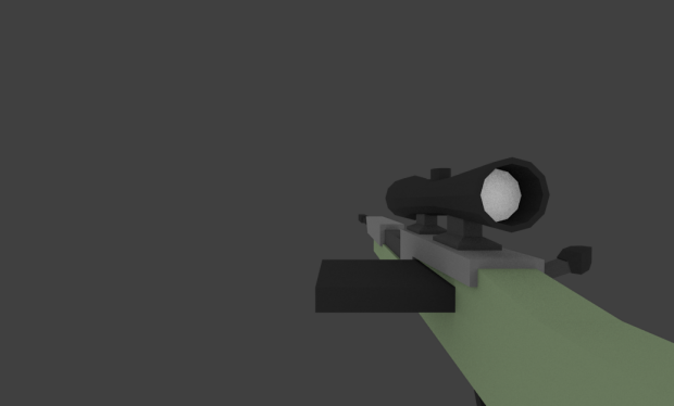 Low poly Sniper Free 3D Model - .blend .fbx - Free3D