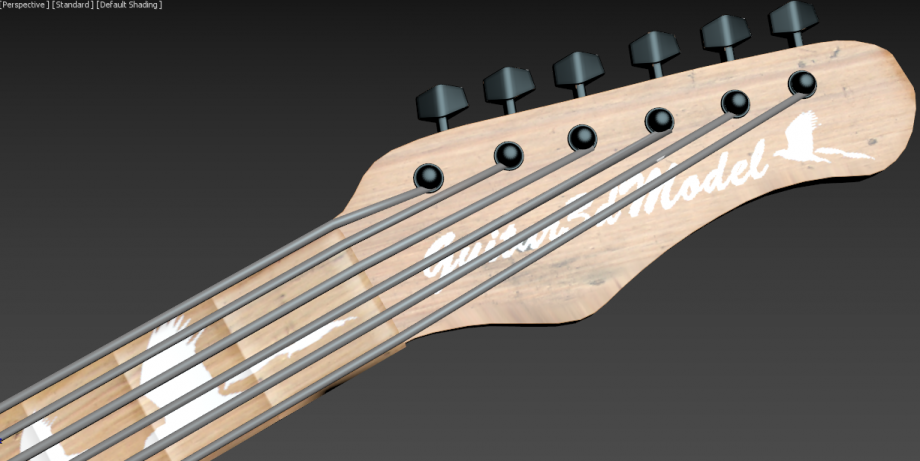 Guitar Electric Free 3D Model - .fbx - Free3D