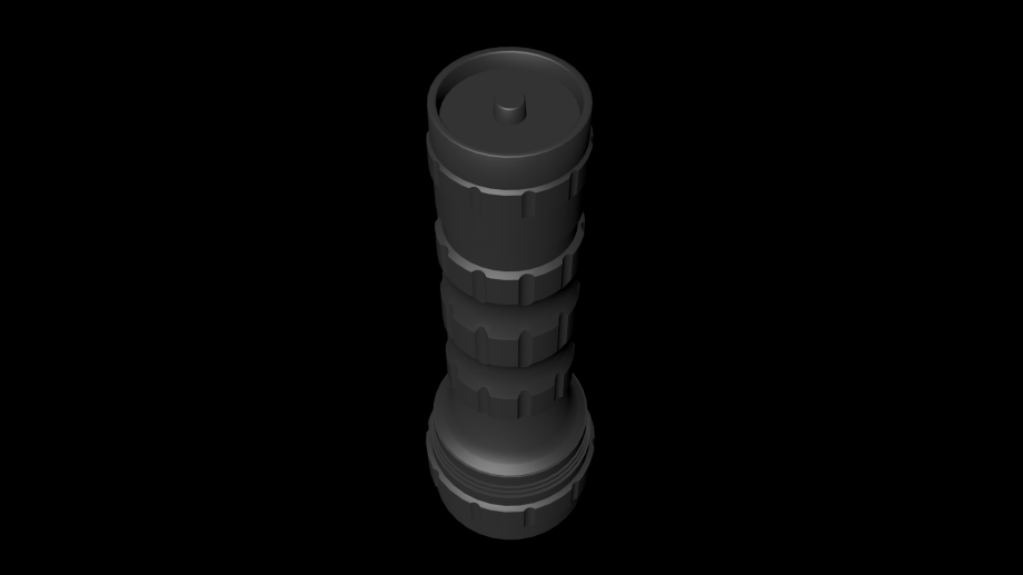 Flashlight Free 3D Model - .fbx - Free3D
