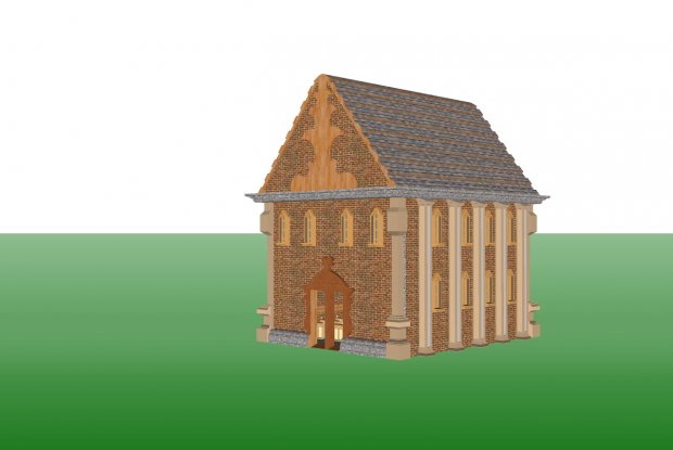 Small church Free 3D Model - .3ds .c4d - Free3D