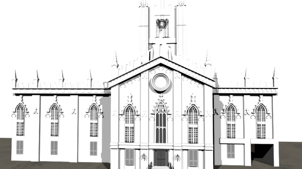 Church Free 3D Model - .obj .ma - Free3D
