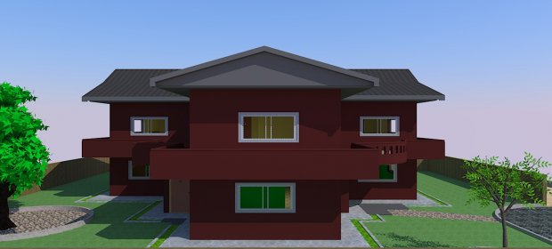 Medium size house Free 3D Model - .skp - Free3D