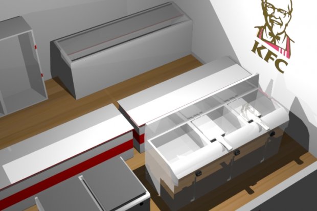 KFC Free 3D Model - .obj .fbx - Free3D