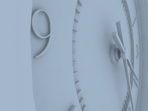 Wall Clock Free 3D Model - .3ds .obj .c4d .fbx - Free3D