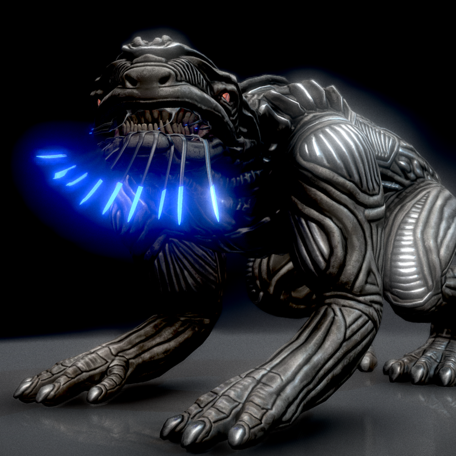 Alien Animal Free 3D Model - .dae .x .fbx .unitypackage .3ds .obj .dxf ...