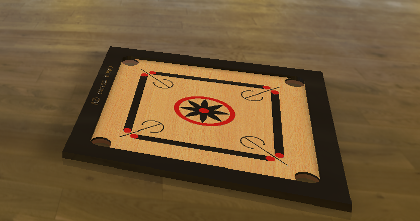 CARROM BOARD Free 3D Model - .stp .stl - Free3D