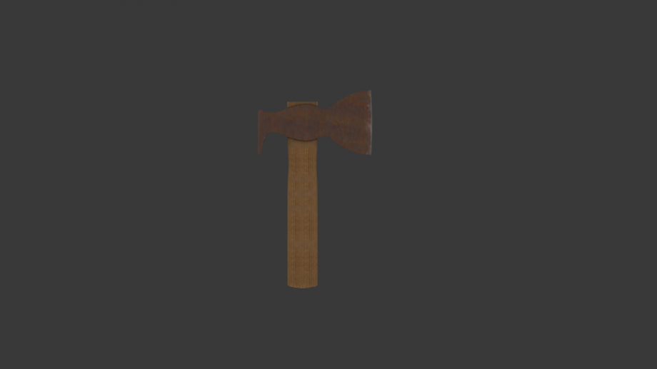 Rusty Axe Free 3D Model - .blend - Free3D