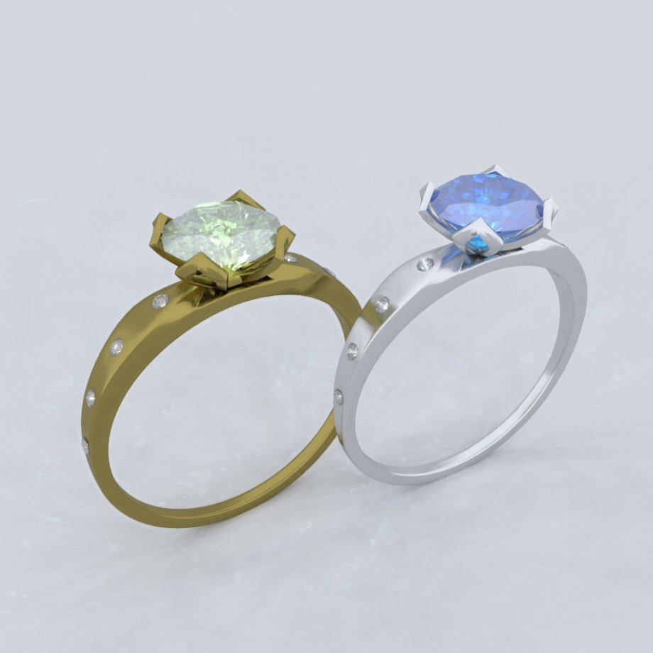 Simple Ring Free 3D Model - .max .obj .fbx - Free3D