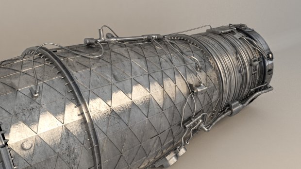 Aircraft Engine Free 3D Model - .mb .fbx - Free3D
