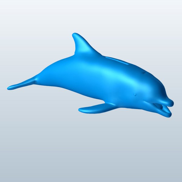 Dolphin v2 Free 3D Model - .obj .stl - Free3D