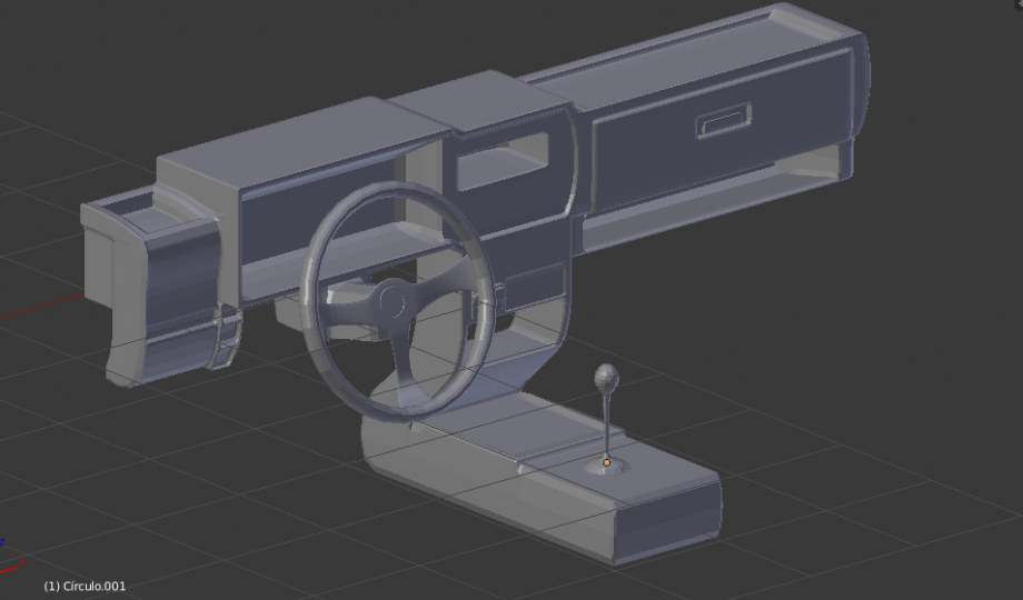 Dashboard Free 3D Model - .blend .3ds .fbx - Free3D