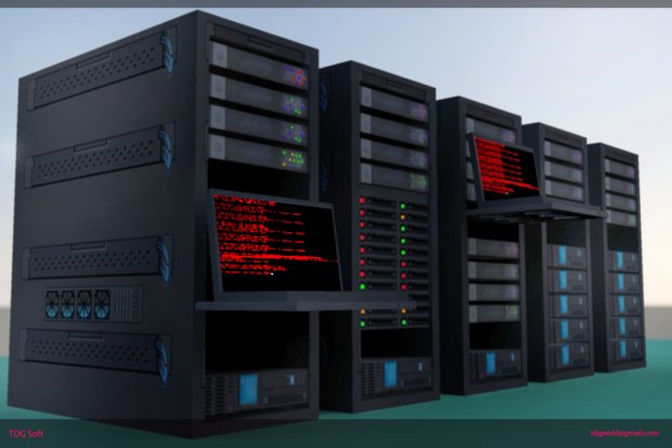 Super Computer Free 3D Model - .3ds .obj .max .fbx .mtl .dxf - Free3D