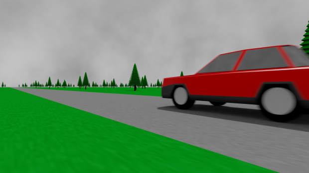 Carro low-poly modelo 3D gratuito - .3ds .obj .dae .blend .fbx .mtl ...