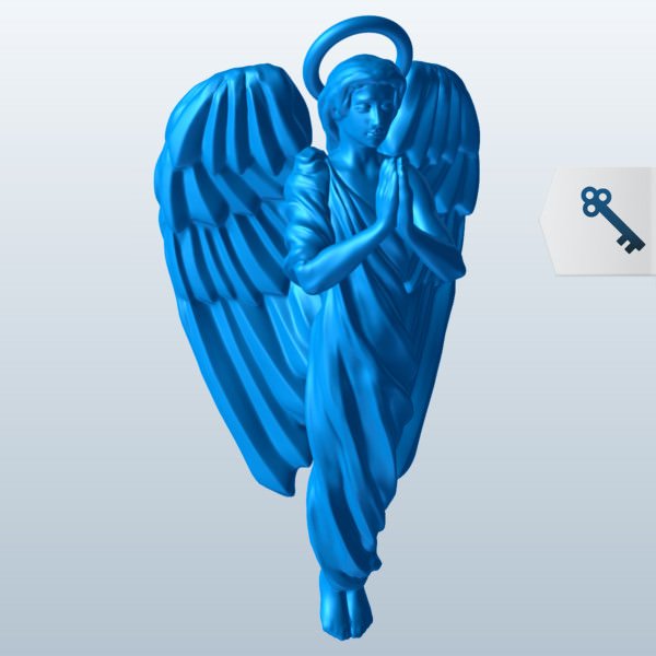 Angel v2 Free 3D Model - .obj .stl - Free3D