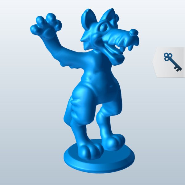 Wolf V1 Free 3D Model - .obj .stl - Free3D