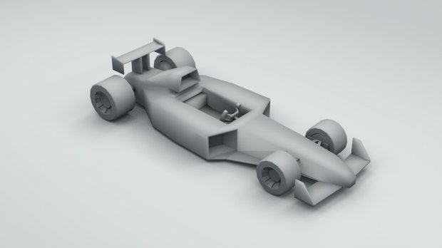 Low Poly Formula 1 Free 3D Model - .obj - Free3D