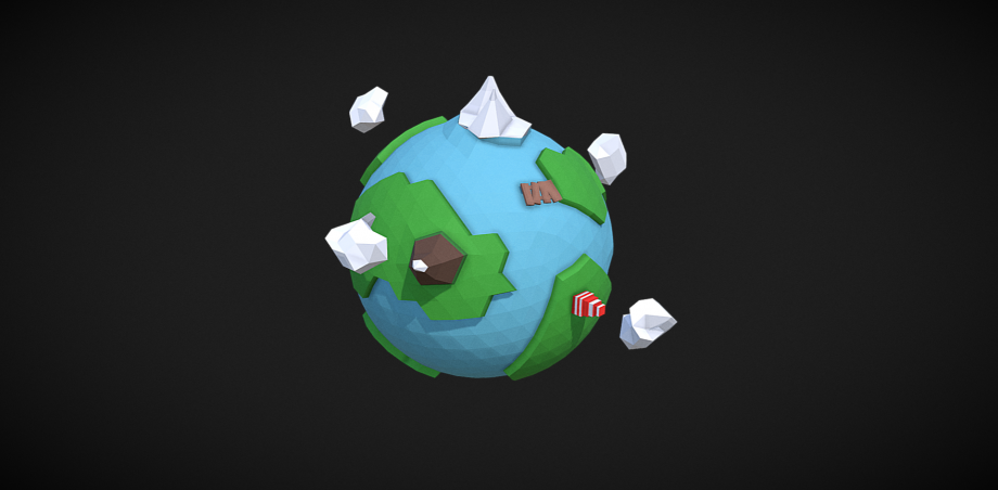 World 3d model