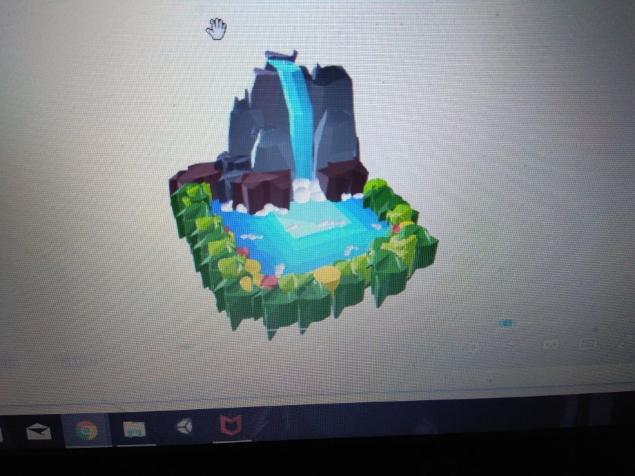 WATERFALL Free 3D Model - .blend - Free3D