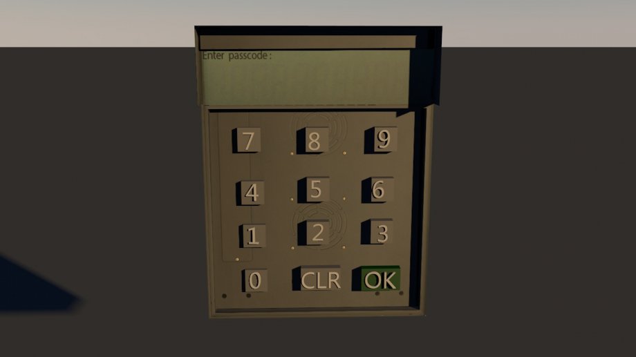 Gaming password machine Free 3D Model - .jpg .c4d .obj - Free3D