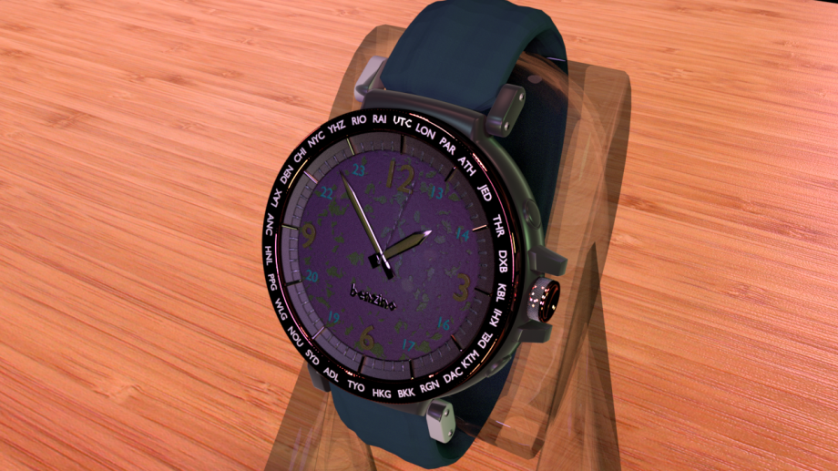 Watch Free 3D Model - .blend .fx .stl .d3d .mtl .obj - Free3D