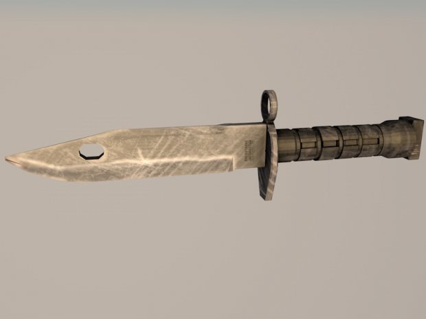 BAYONETA Modelo 3D gratis - .3ds - Free3D