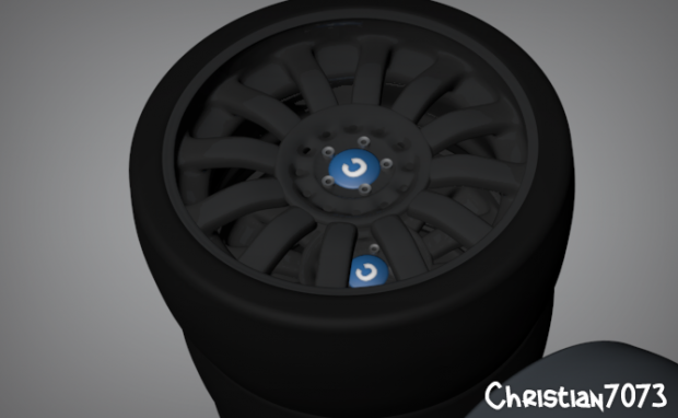 Racing Wheel 003 Free 3D Model - .obj .c4d - Free3D