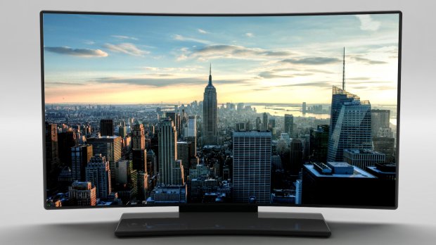 Television Bend Free 3D Model - .3ds .obj .dae .c4d .fbx .mtl - Free3D