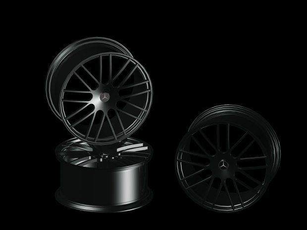 Alloy wheel Free 3D Model - .dwg - Free3D
