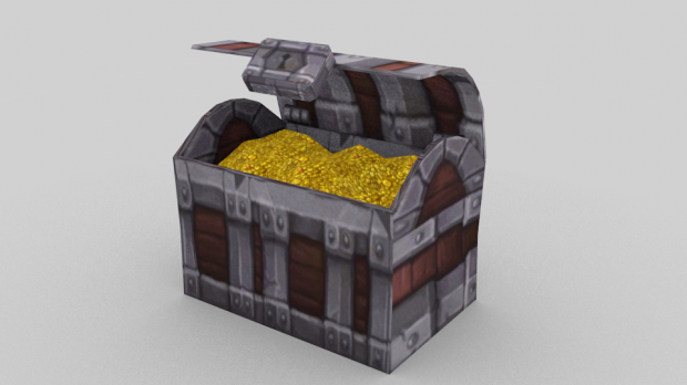 Cartoon Chest Free 3D Model - .3ds .obj .blend .fbx - Free3D