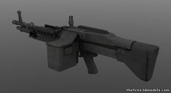 M60E4 Free 3D Model - .3ds .max .fbx - Free3D