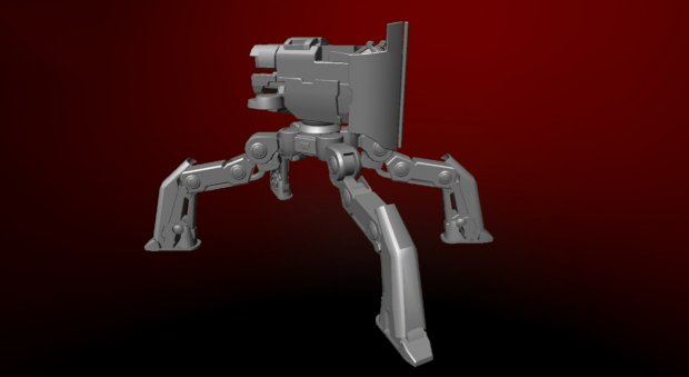 Raijin (war robots) Free 3D Model - .obj - Free3D