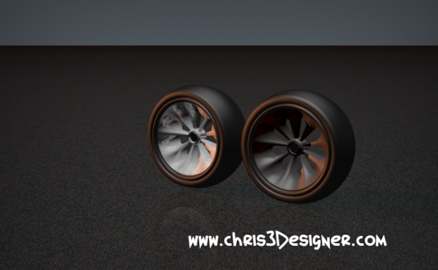 Racing Wheel 2 Free 3D Model - .obj .c4d - Free3D