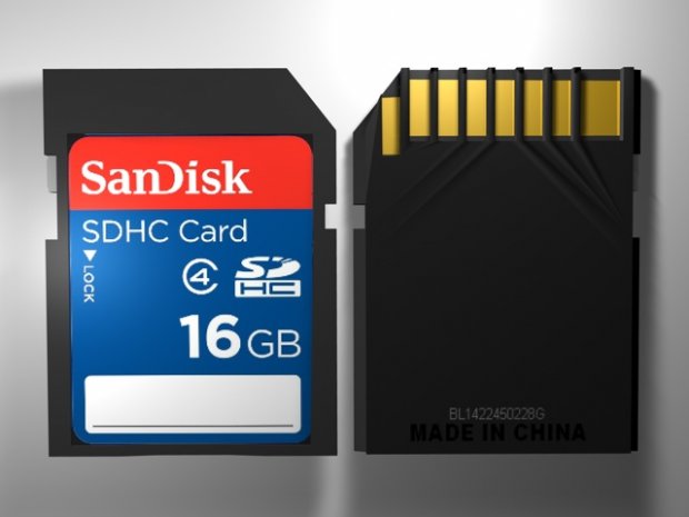 SD card Free 3D Model - .c4d - Free3D