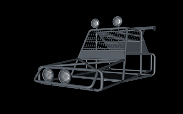 Chasis para buggy Modelo 3D gratis - .fbx - Free3D