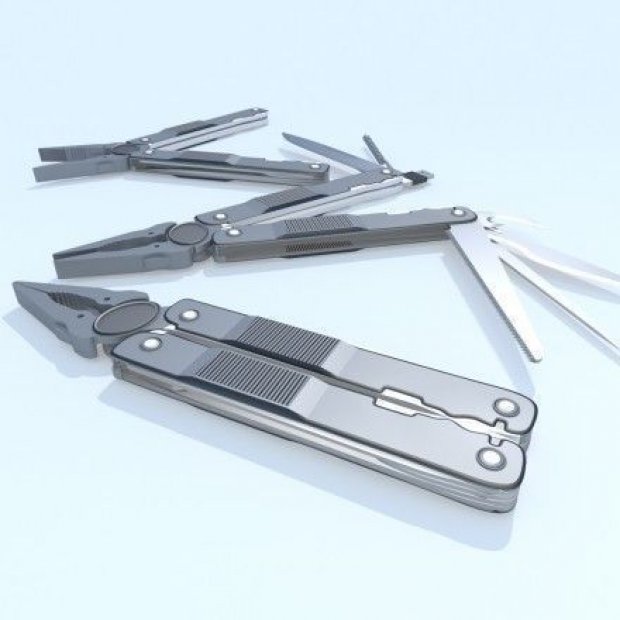 Multi Tool Rigged Free 3D Model - .3ds .obj .dae .blend .fbx .mtl - Free3D