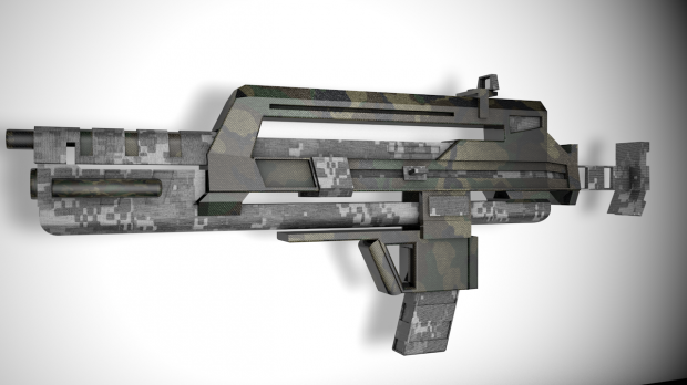 Custom SMG Free 3D Model - .c4d .fbx - Free3D