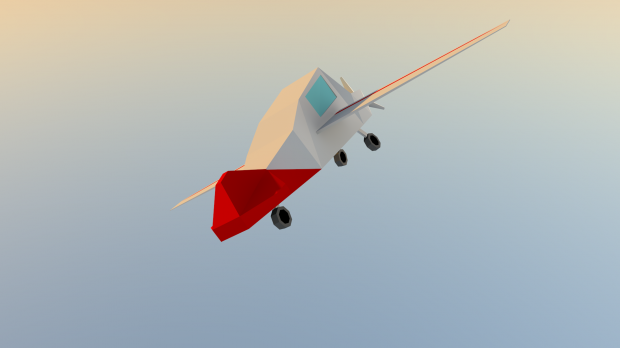 Low Poly airplane Free 3D Model - .3ds .c4d - Free3D