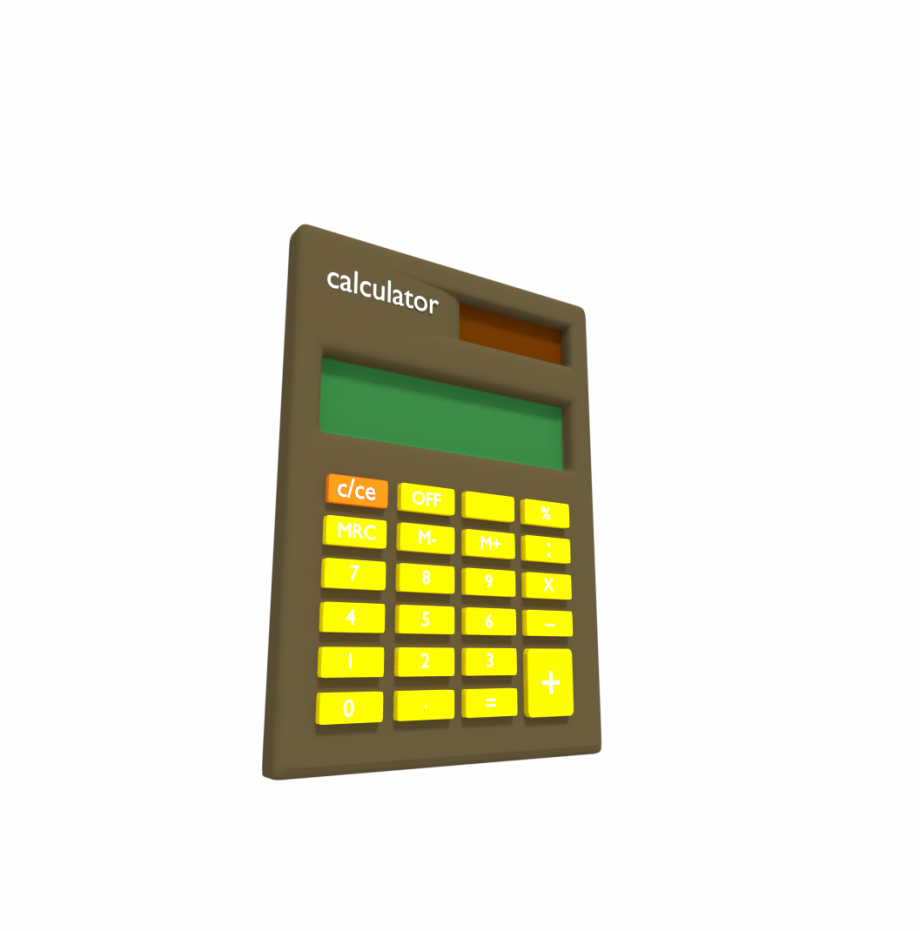 Calculator Free 3D Model - .blend - Free3D