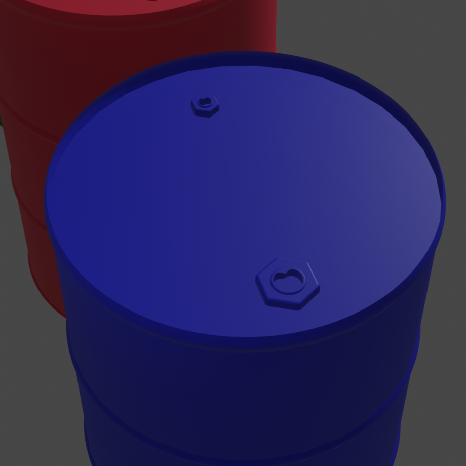 Metal barrel Free 3D Model - .obj - Free3D