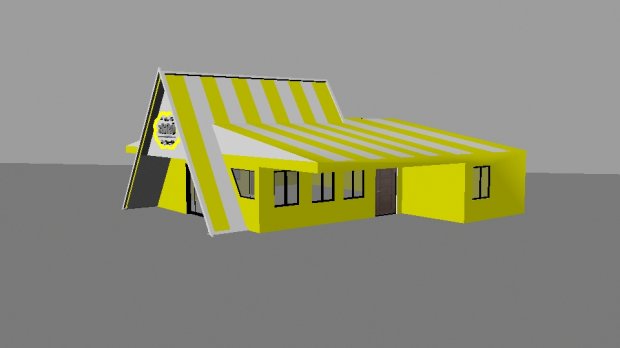 Mini Restaurant Free 3D Model - .obj .mb - Free3D