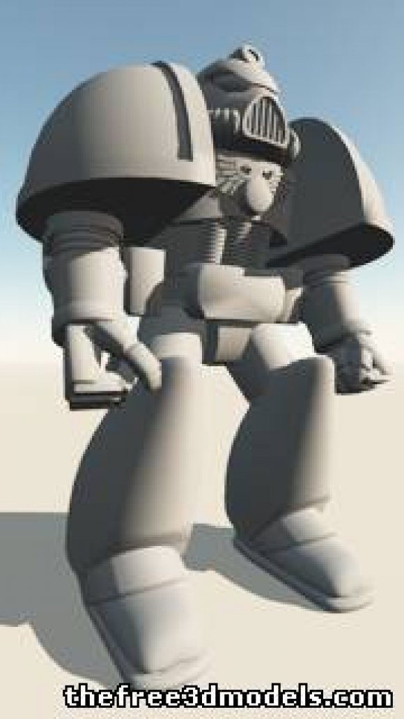 Robot Free 3D Model - .3ds .obj .sldprt - Free3D
