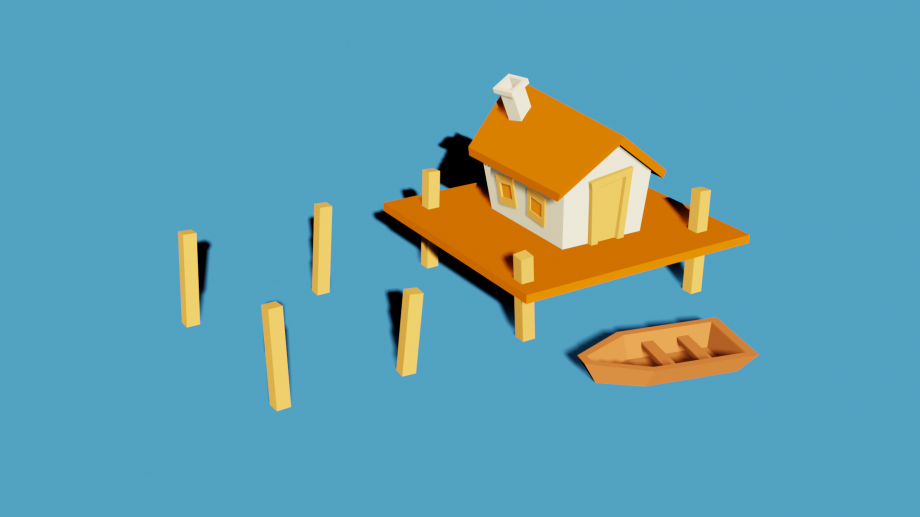 Low Poly scene Free 3D Model - .blend - Free3D