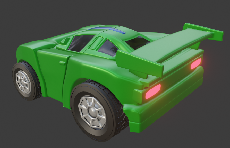 Toy Race Car Free 3D Model - .blend - Free3D