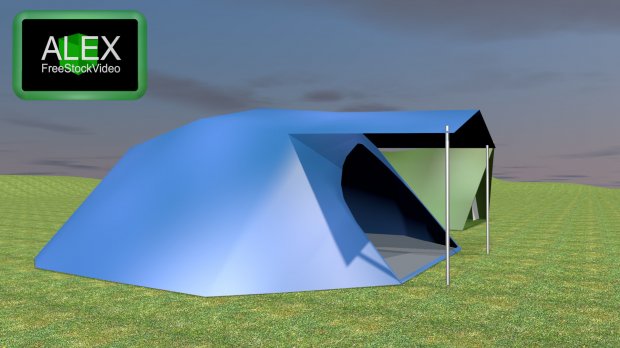 Camping Tent Free 3D Model - .obj .c4d - Free3D