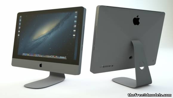 IMac Free 3D Model - .c4d - Free3D