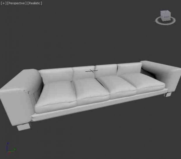 Sofa bed Free 3D Model - .3ds - Free3D