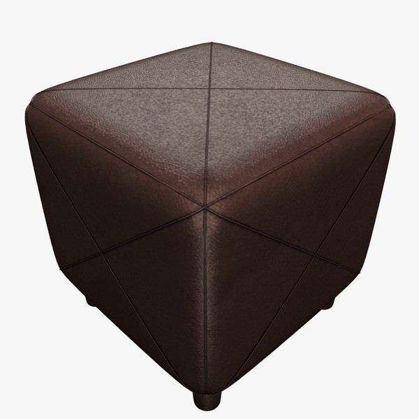 Foot Stool v2 Free 3D Model - .obj .stl - Free3D